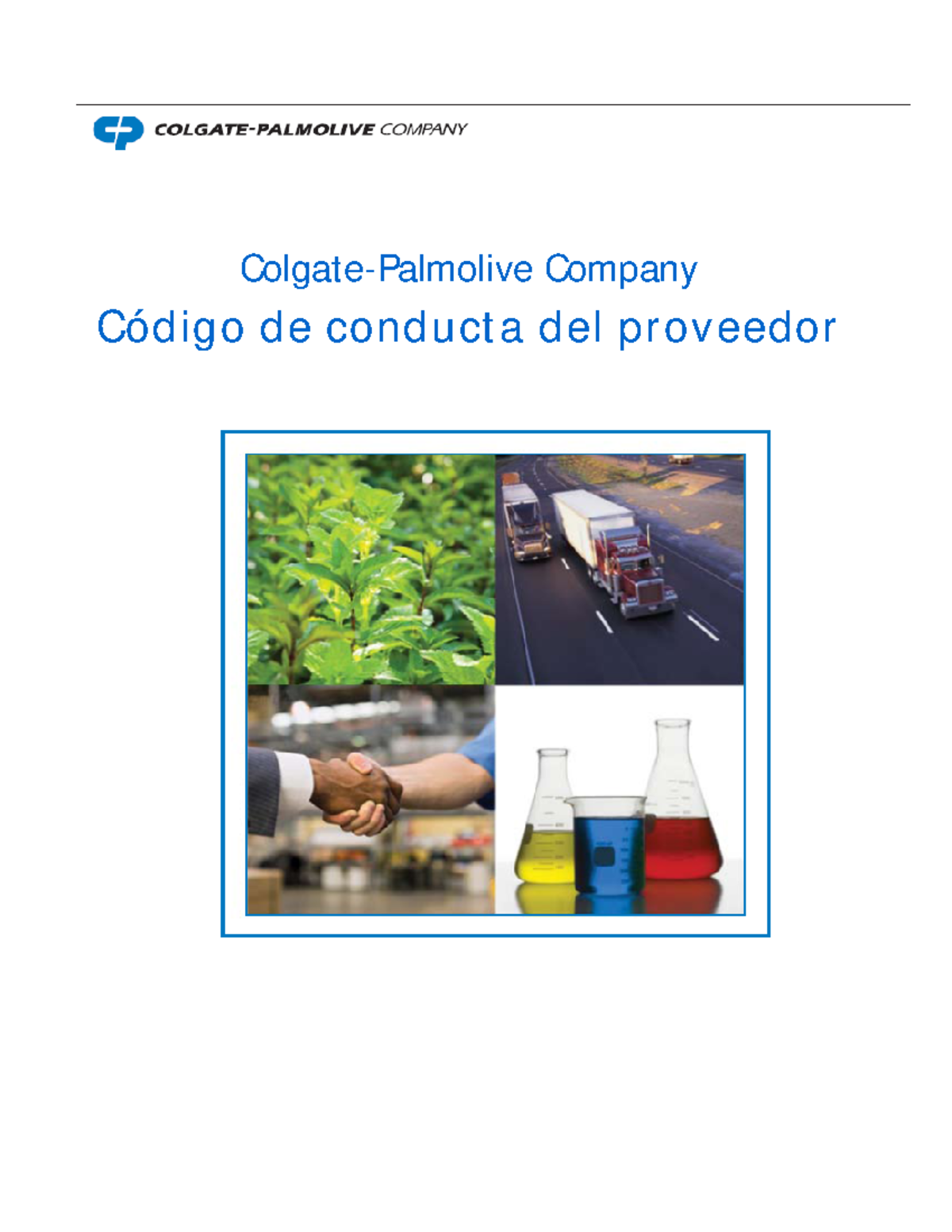 Supplier Code of Conduct Colgate Spanish Final 2 - Colgate-Palmolive ...