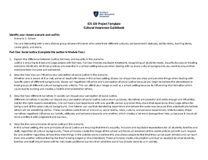 IDS 105 Module 1 Journal - 1 Module One Journal Evelyn Marquez ...