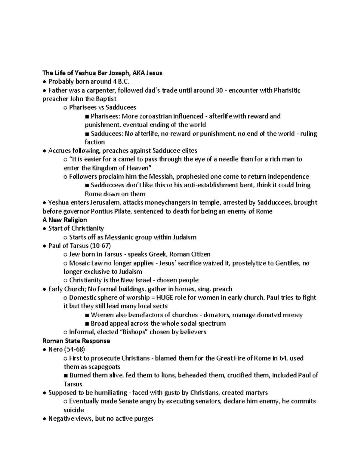 The Life of Yeshua Bar Joseph - Father was a carpenter, followed dad9s ...