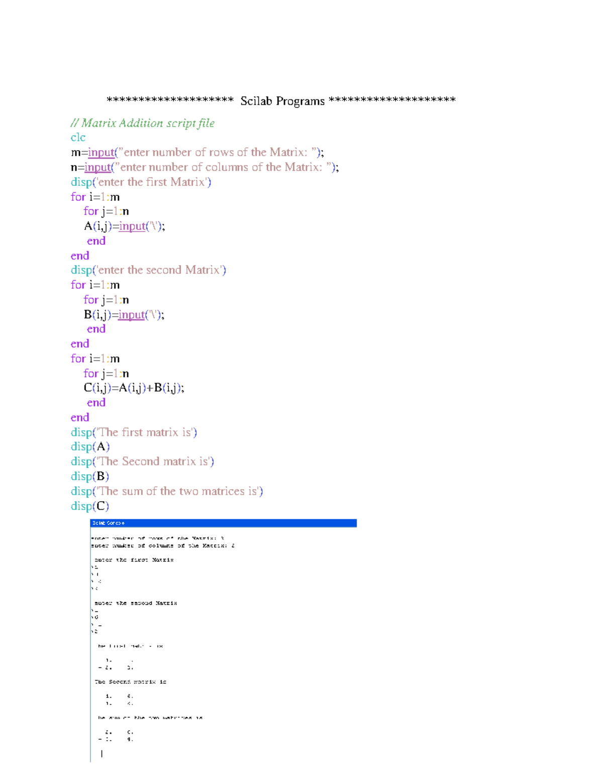 Scilab-codes - ggukygtfytrsdfgui;ohgfy - ******************** Scilab ...