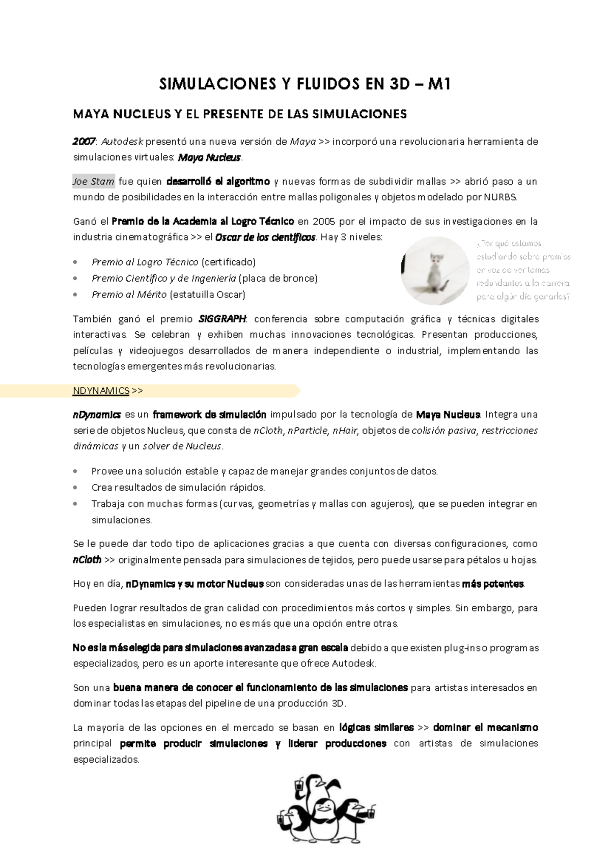 Resumen M1 - M2 S.F 3D - SIMULACIONES Y FLUIDOS EN 3D – M 2007 ...