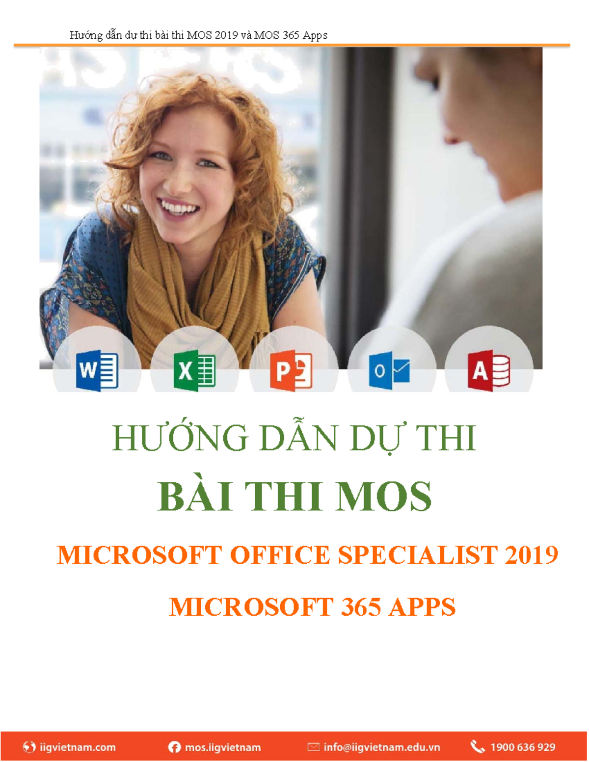 Huong dan du thi MOS 2019 365 Apps Update 2023 - Hướng dẫn dự thi bài ...