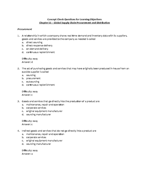 Ch09 Practice Quiz-1 - Concept Check Questions for Learning Objectives ...