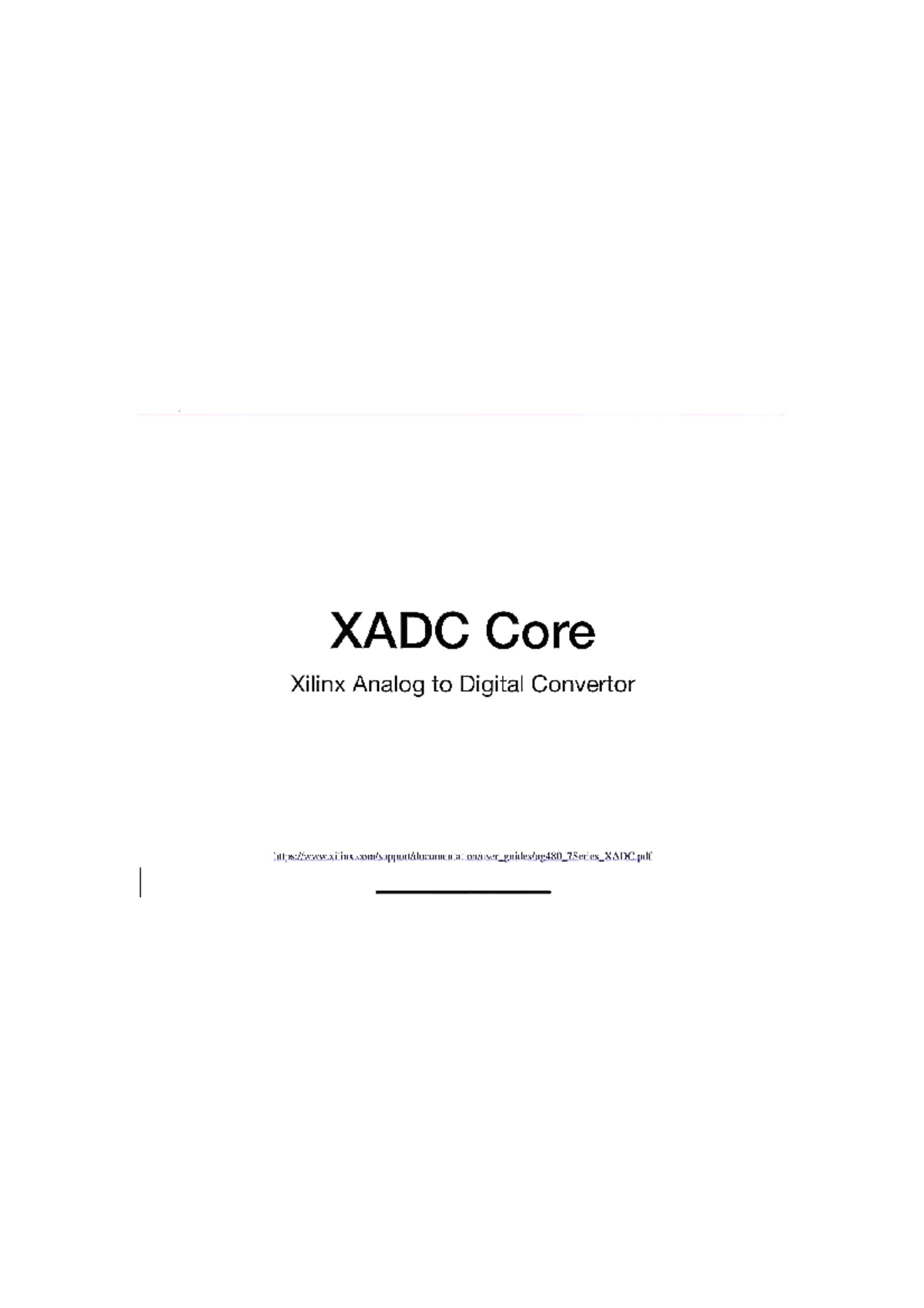 XADC - this material will give you a brief idea about the Analog to ...