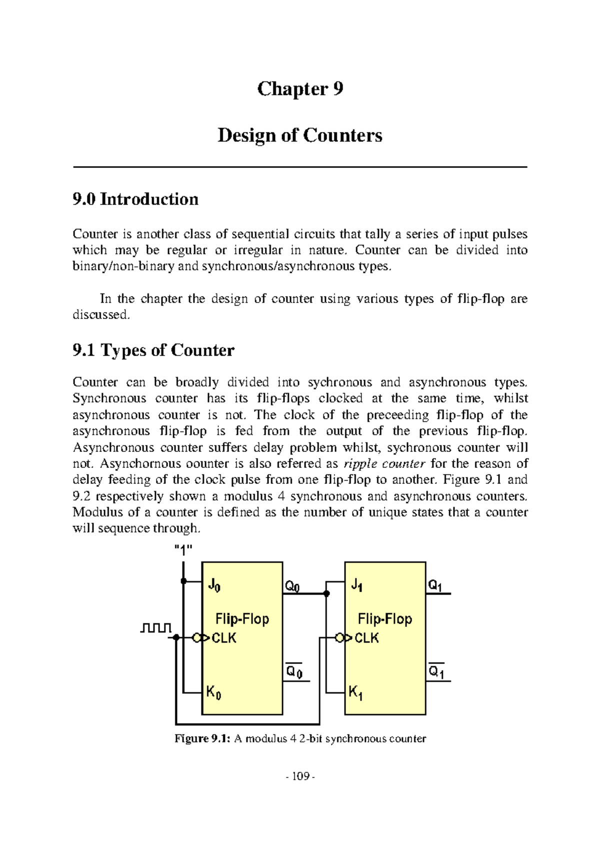 Chapter 9 Counter Design - Chapter 9 Design of Counters - Studocu