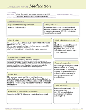 I Amoxicillin complete Immune - ACTIVE LEARNING TEMPLATES TherapeuTic ...