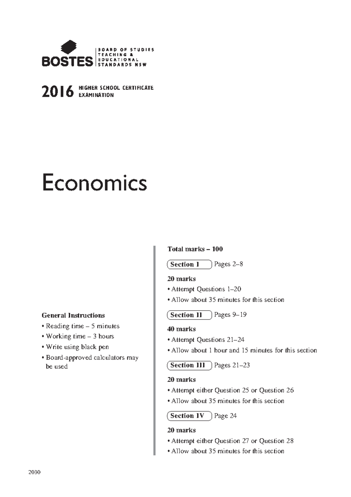 2016-hsc-economics - 2020-hsc-economics.pdf - 2016 HIGHER SCHOOL ...