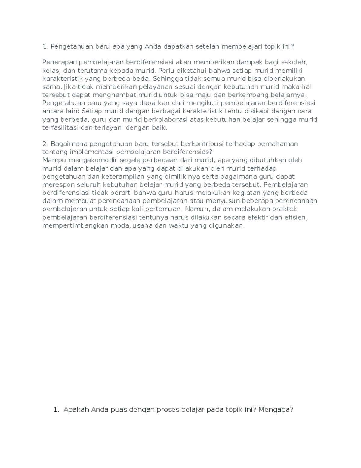 PB - aksi nyata - design thinking - Pengetahuan baru apa yang Anda dapatkan setelah mempelajari ...