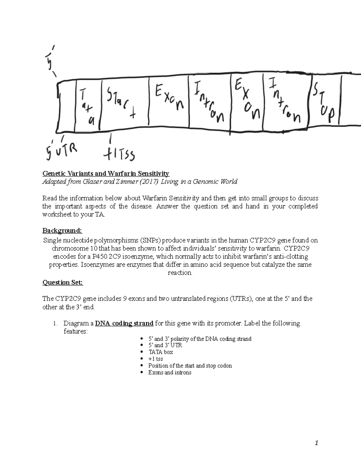 6 Human Genetics Case Study - BCOR101 Genetics Fall 2022 Recitation ...