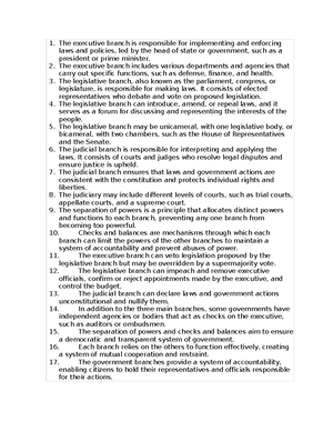 Apgov Ch 7 Study Guide - AP Government and Politics Chapter 7 Study ...