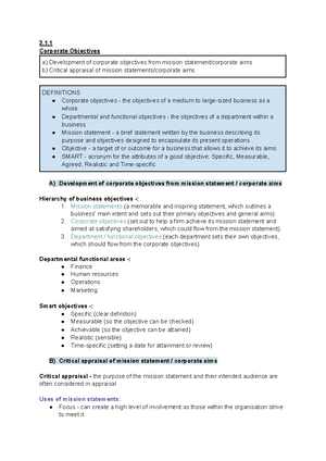 RM3 Week 2 Notes - Week 2: Confidence Interval Estimates A Confidence ...