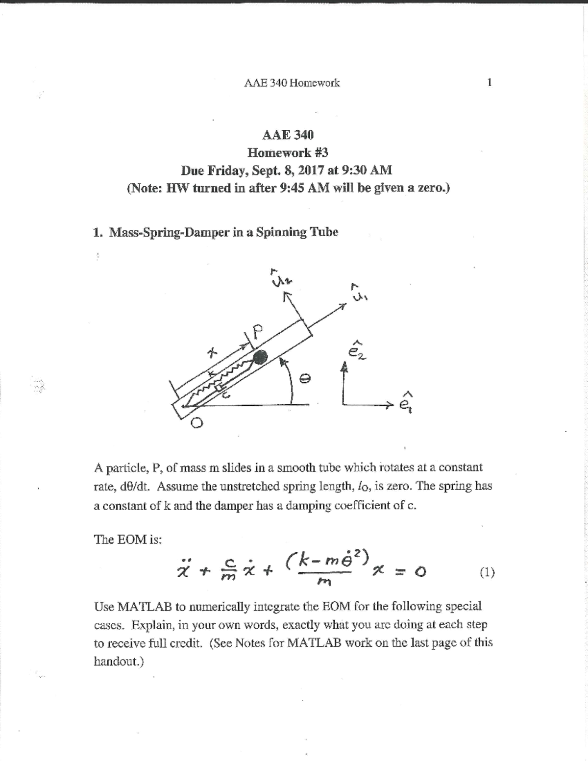Aae340hw3 - Homework 3 Assignment - AAE 34000 - Studocu