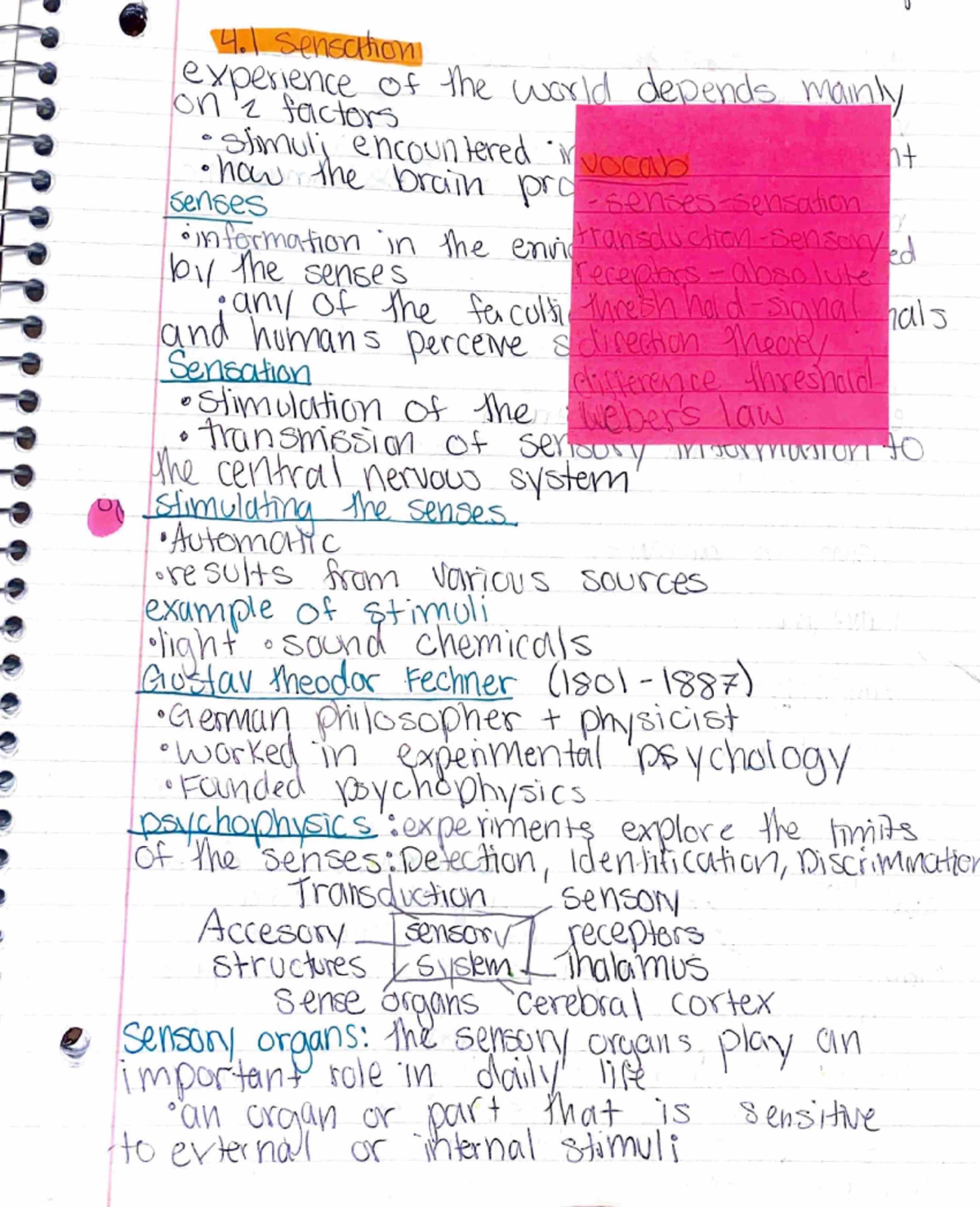 Psychology Unit 4 notes - PSY 1 - Studocu