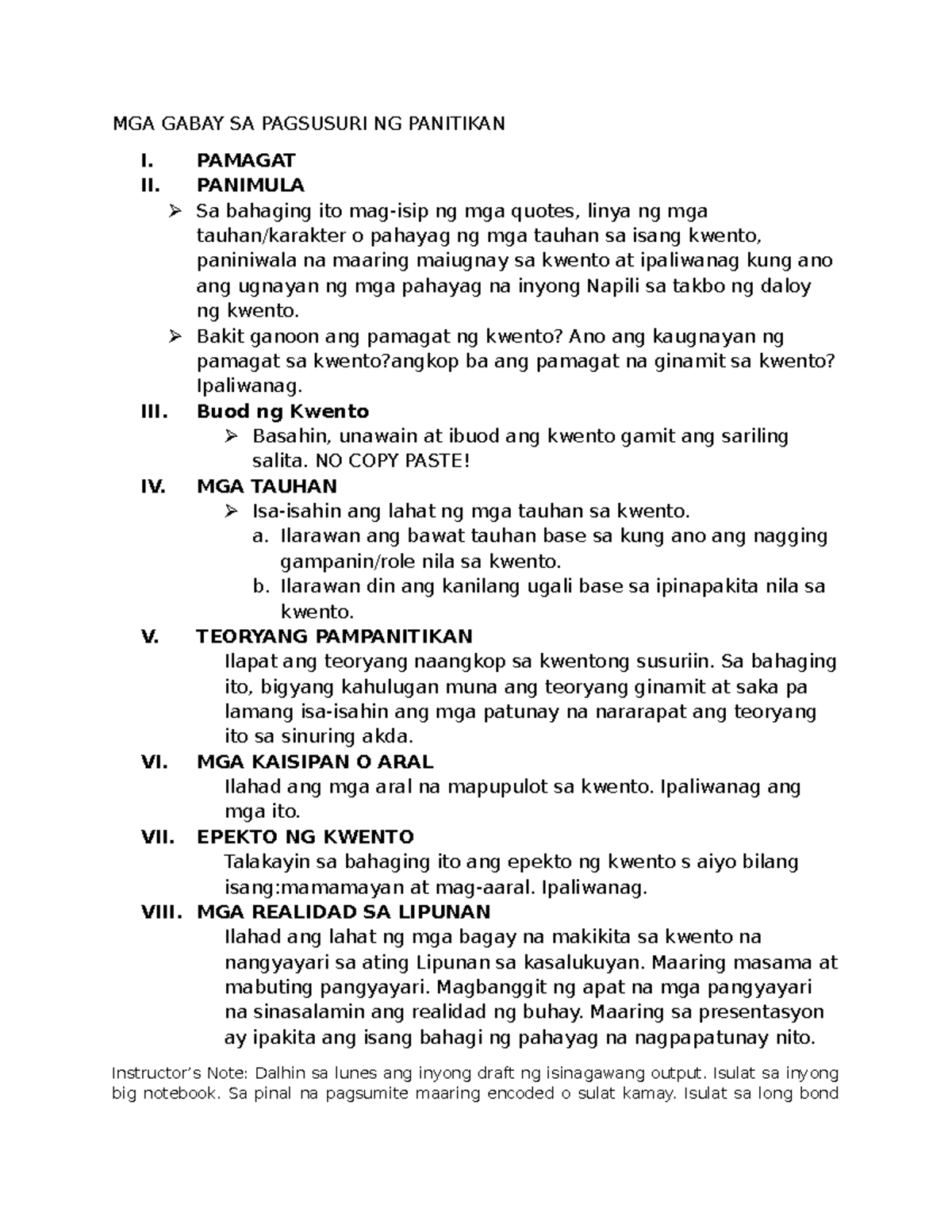 Pinal-na-pangangailangan-ng-Fil102 - MGA GABAY SA PAGSUSURI NG ...