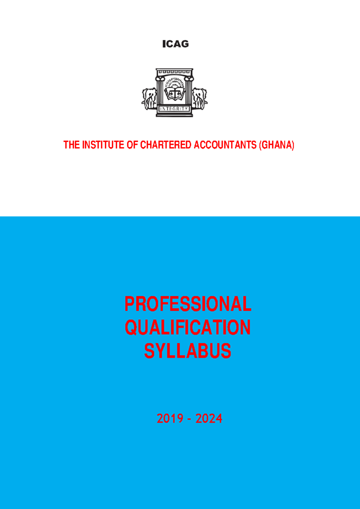 Final- Syllabus - Law - THE INSTITUTE OF CHARTERED ACCOUNTANTS (GHANA ...
