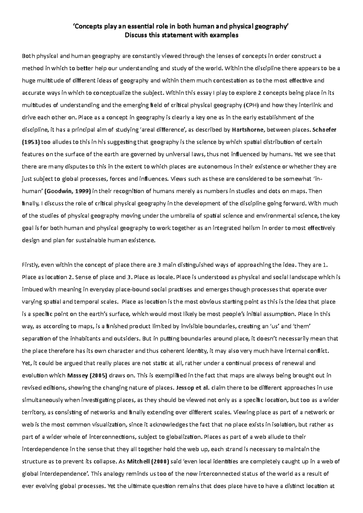 Exam Essay Grade 65 Discuss This Statement With Examples Both