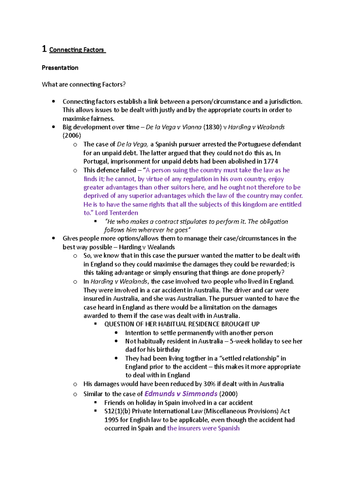 Tutorial 1 Connecting Factors Presentation - 1 Connecing Factors ...