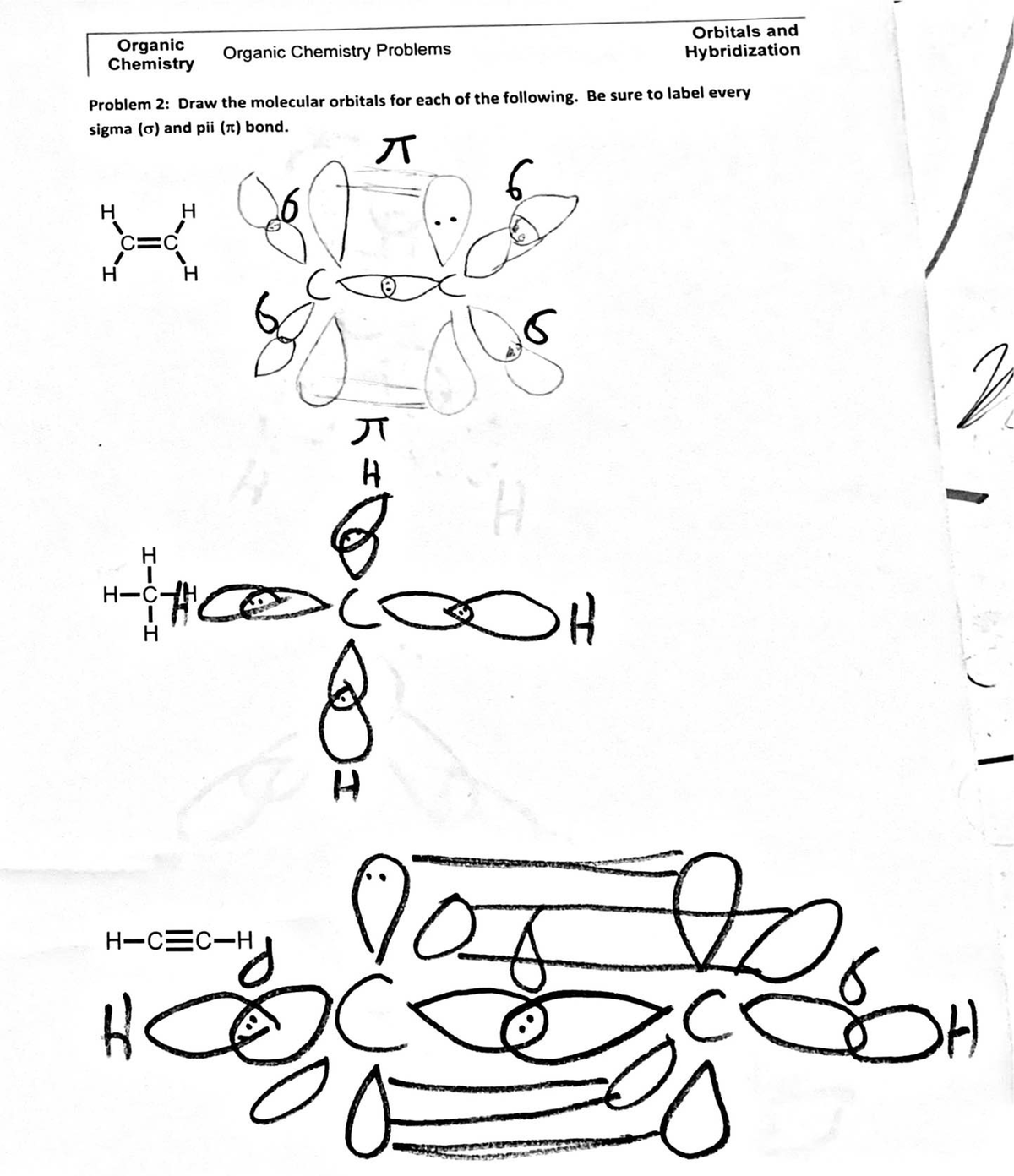 Orbitals and hybridization 2 - CHM2210 - Studocu