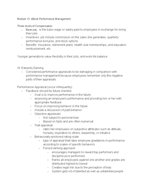 Management Module 6 - notes - Management Module 6 Michael Porter - The ...