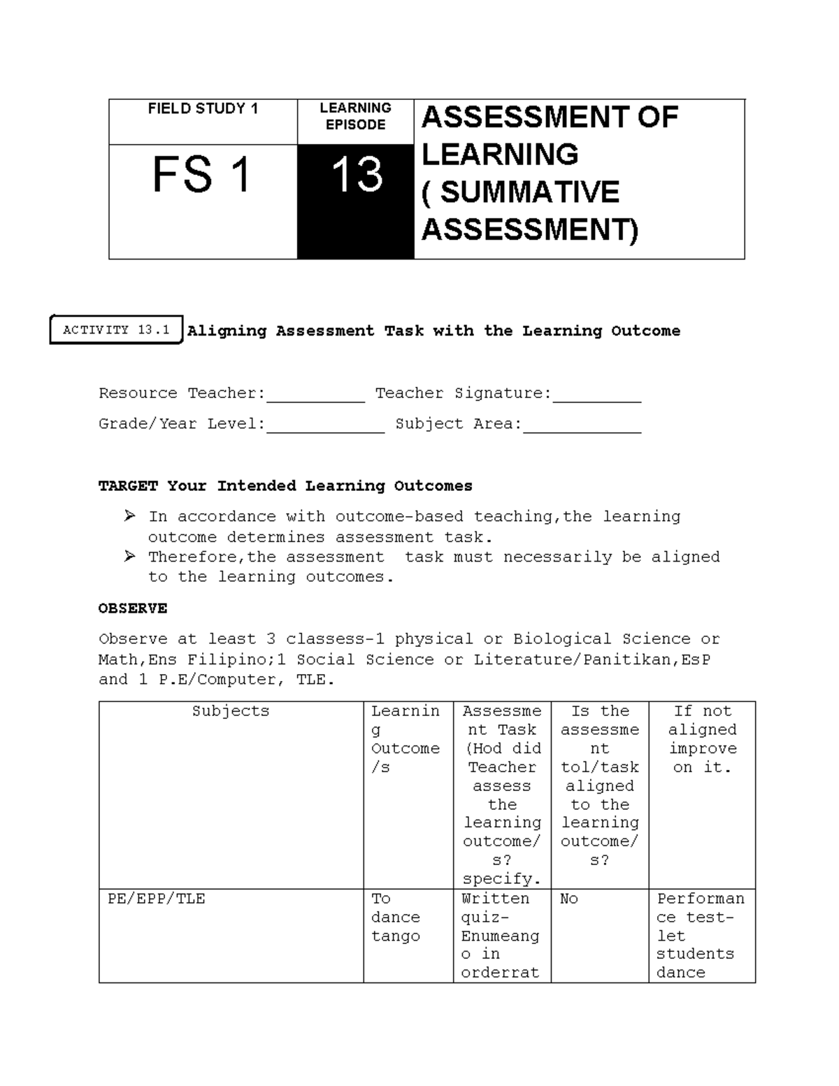 FS 1 episode 13 - I need more guide about this because I know that some ...