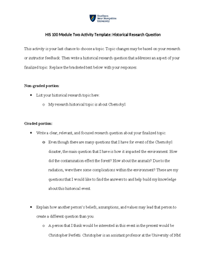 2-1 pdf HIS 100 Module Two Activity Research Question Template - HIS ...