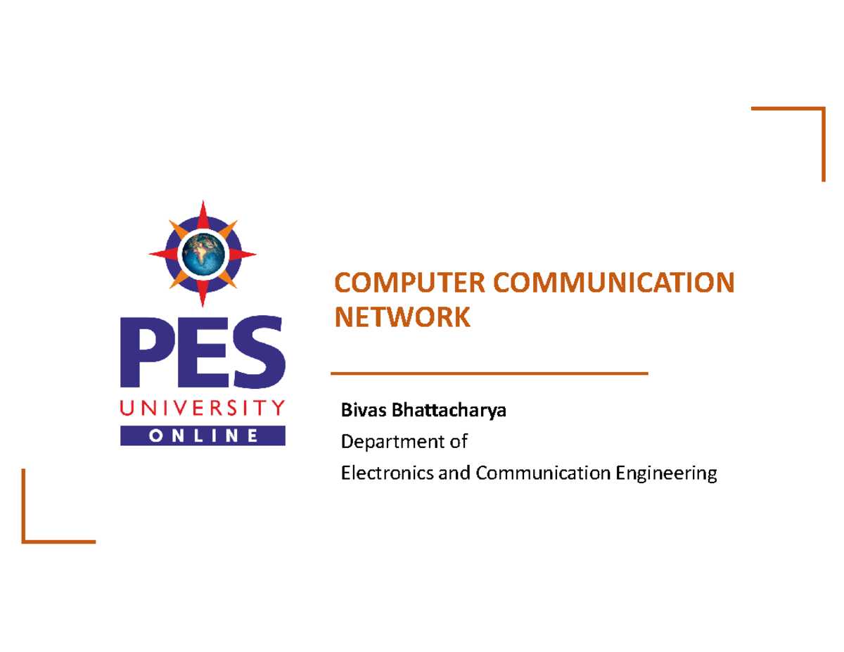 Introduction To The Data Link Layer Ccn Unit 4 Prof Shruthi