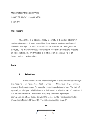 Mathematics in the Modern World 9 - TIP - Studocu