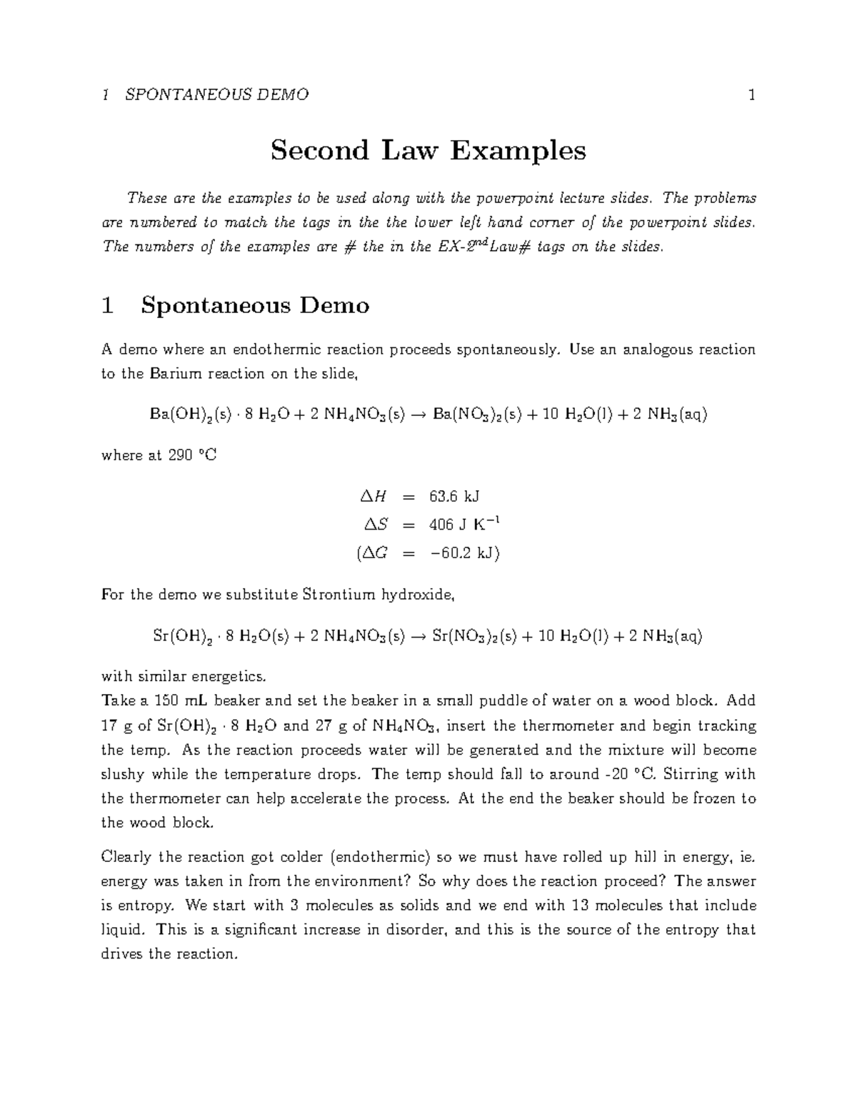 Module 06 examples - thermodynamic practice problems and answers - 1 ...