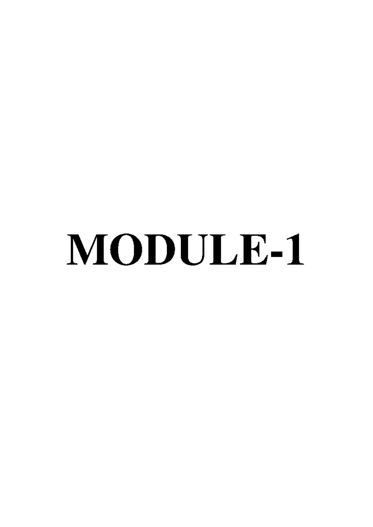 21MT32 -ADE Study Material - analog and digital electronics - MODULE ...