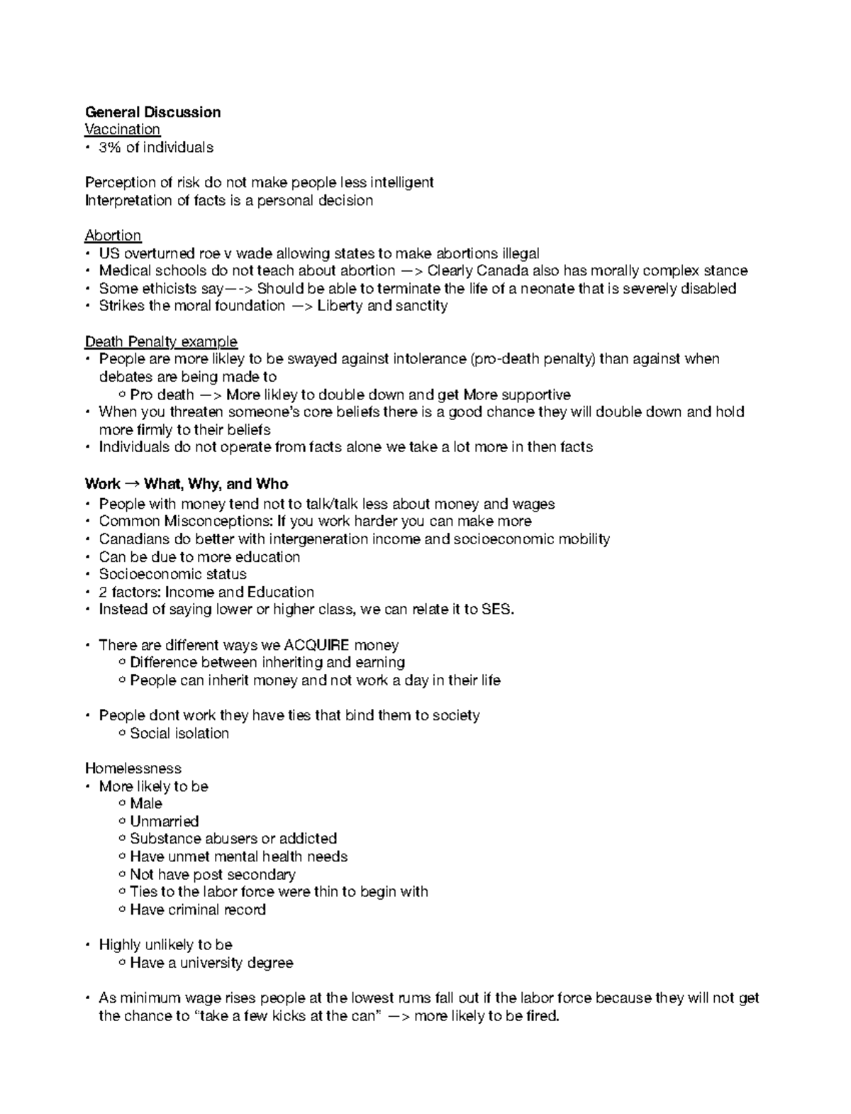 HLTH260 Jun 27, 2022 WORK - General Discussion Vaccination " 3% of ...