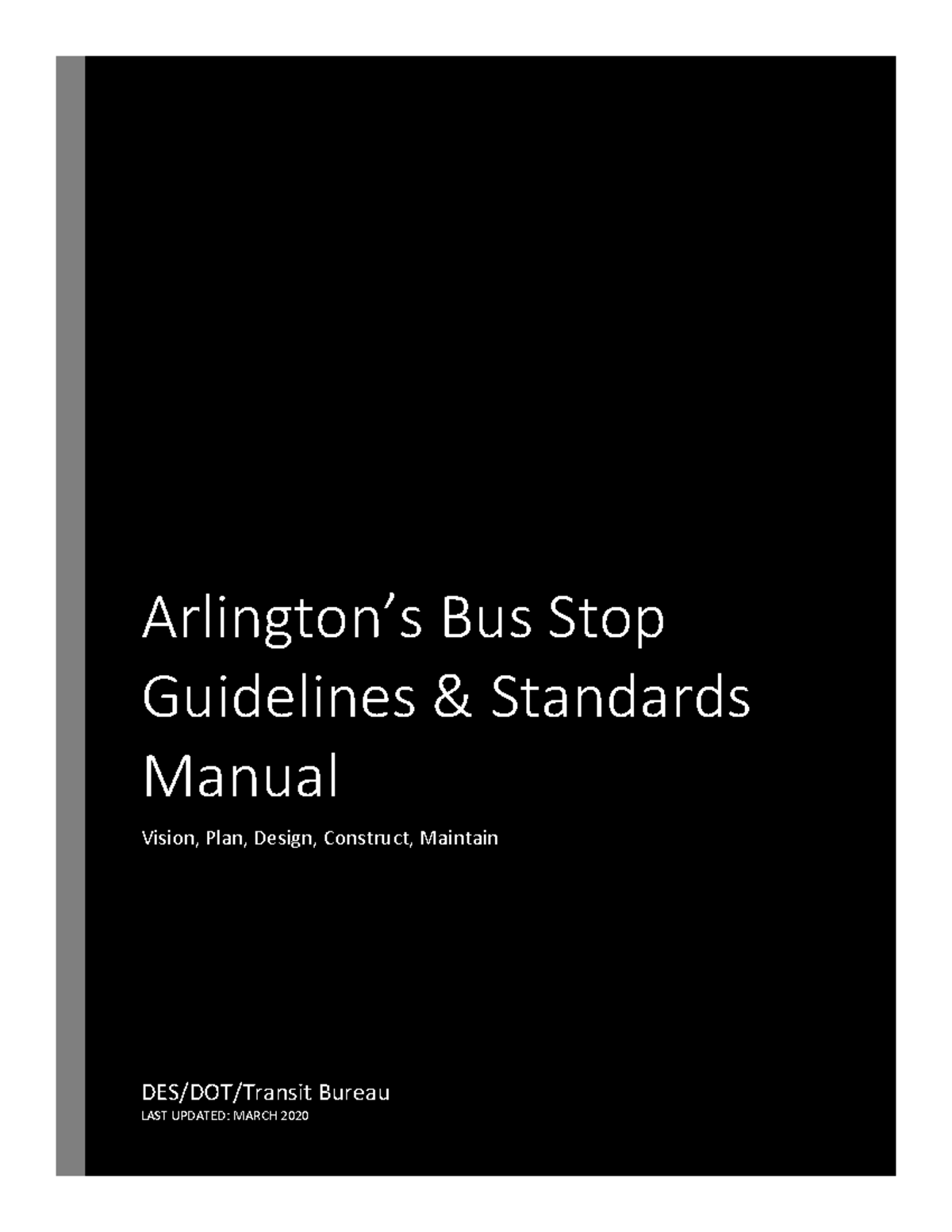 2020-03-17- Final Bus Stop Guidelines and Standards - H-3 Bus Stops ...