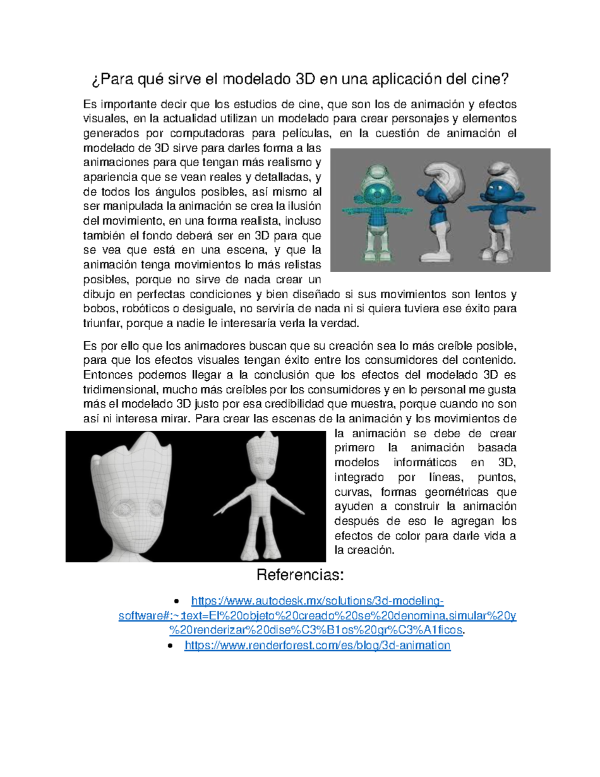 Para qué sirve el modelado 3D en una aplicación del cine - ¿Para qué sirve el modelado 3D en una ...