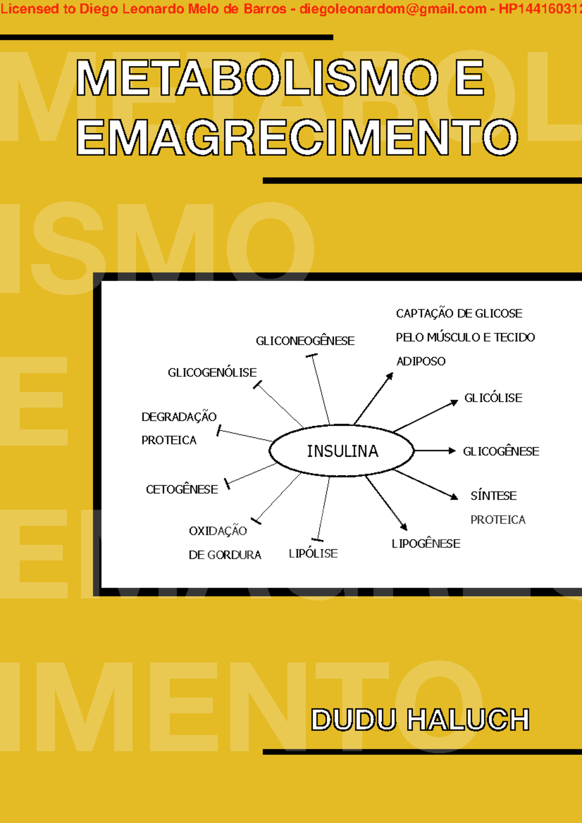 Pdfcoffee - fdfdfdfdfdfd - INSULINA CETOGÊNESE DEGRADAÇÃO PROTEICA ...