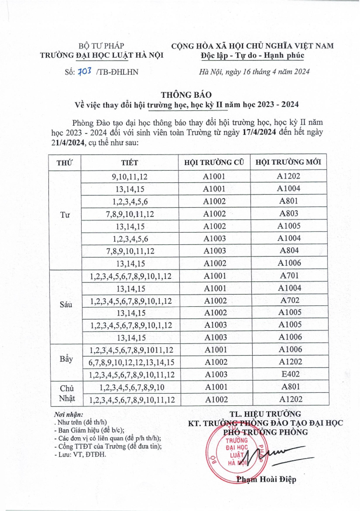 TB703 TDHT Ky II 2023 2024 - Chủ nghĩa xã hội khoa học - Studocu