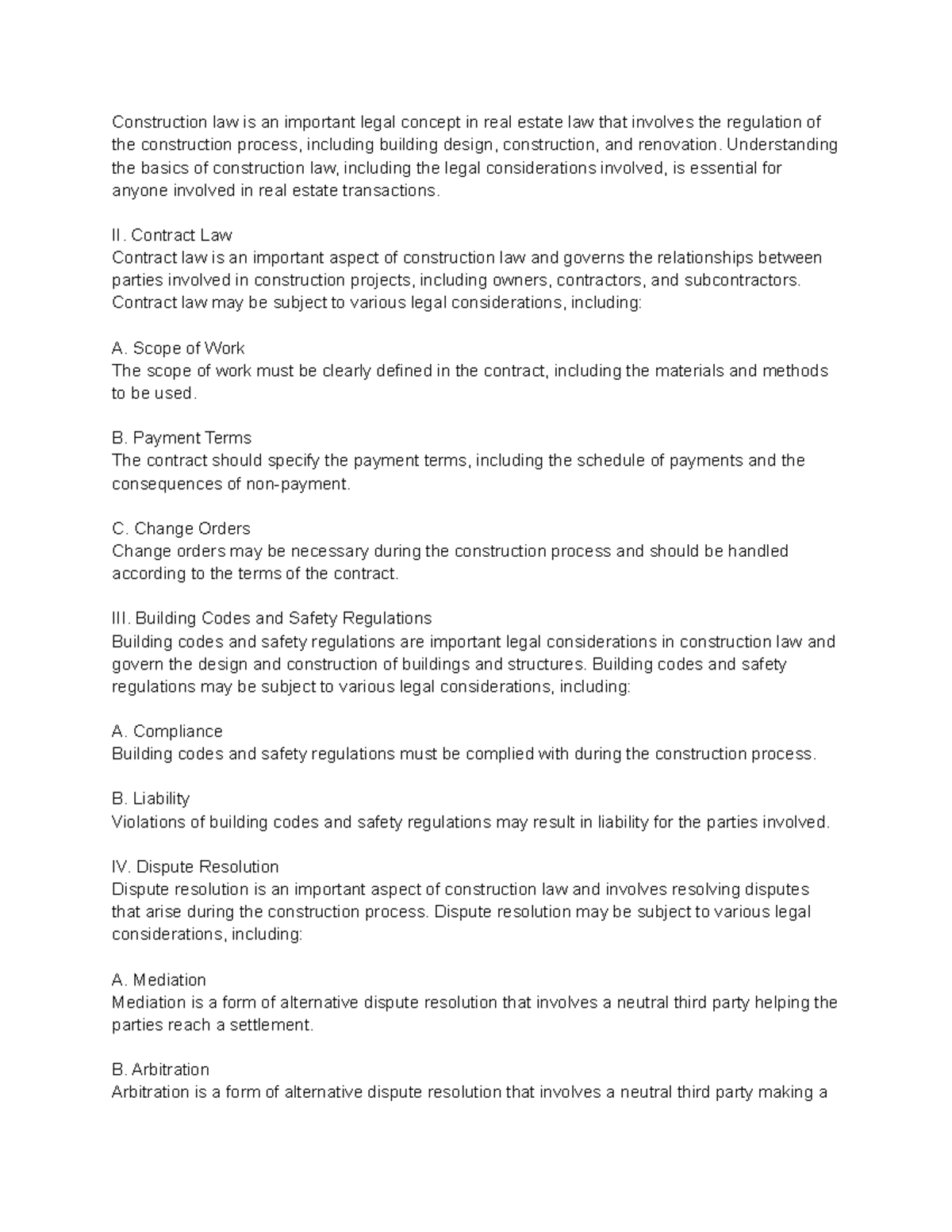 Construction Law - Understanding the basics of construction law ...