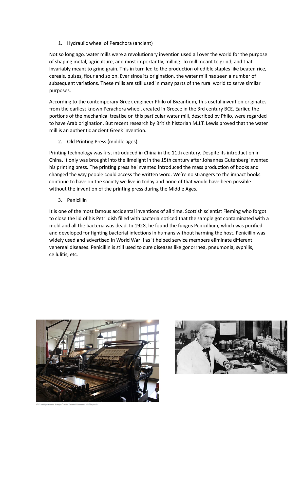 ACT-1 Historical-Antecedents - Hydraulic wheel of Perachora (ancient ...