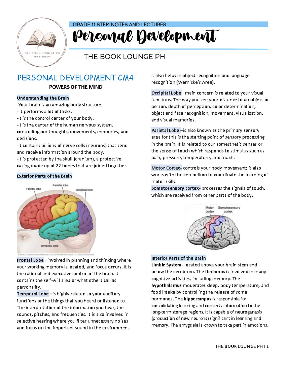 1st Finals-Personal-Development - PERSONAL DEVELOPMENT CM POWERS OF THE ...