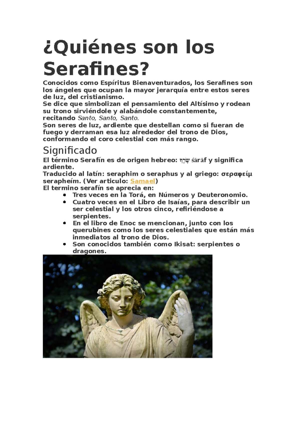 Angeles Llamados Cerafines - ¿Quiénes son los Serafines? Conocidos como ...