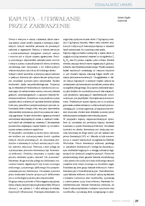 01 Klewicka - ŻYWNOŚĆ. Nauka. Technologia. Jakość, 2012, 2 (81), 5 – 21 ...
