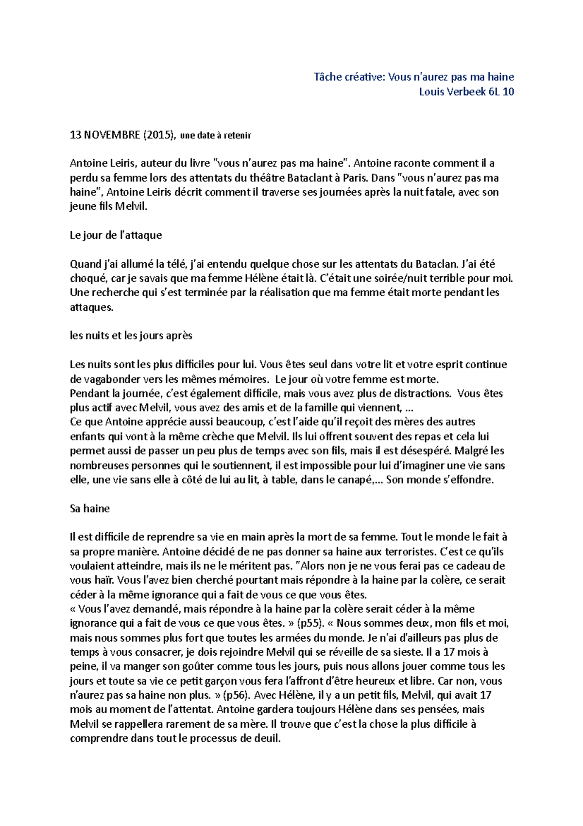 Tache creative demain tout commence - Tâche créative: Vous n’aurez pas ...