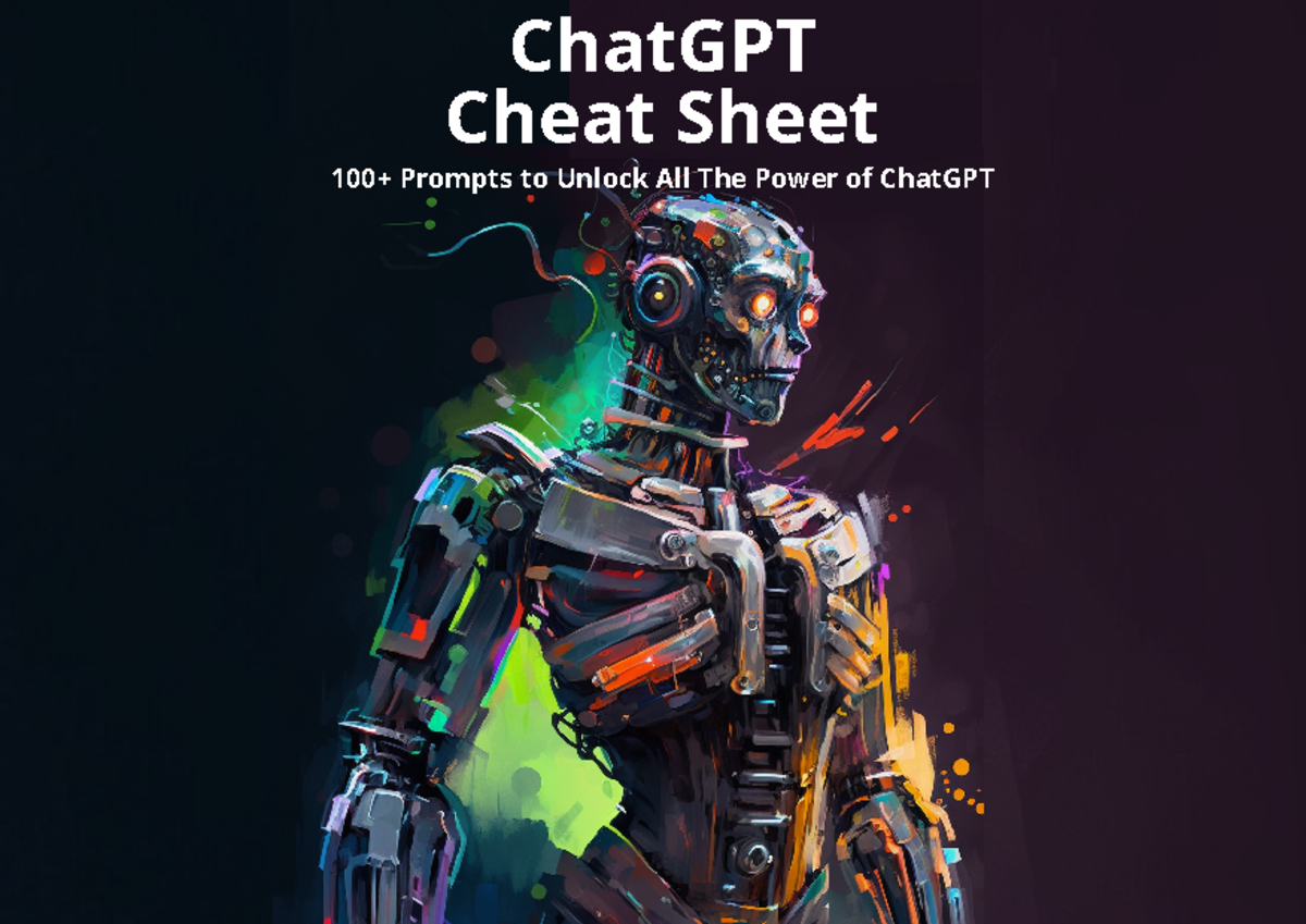 Chat GPT Cheat Sheet - no more description - by Artificial ...