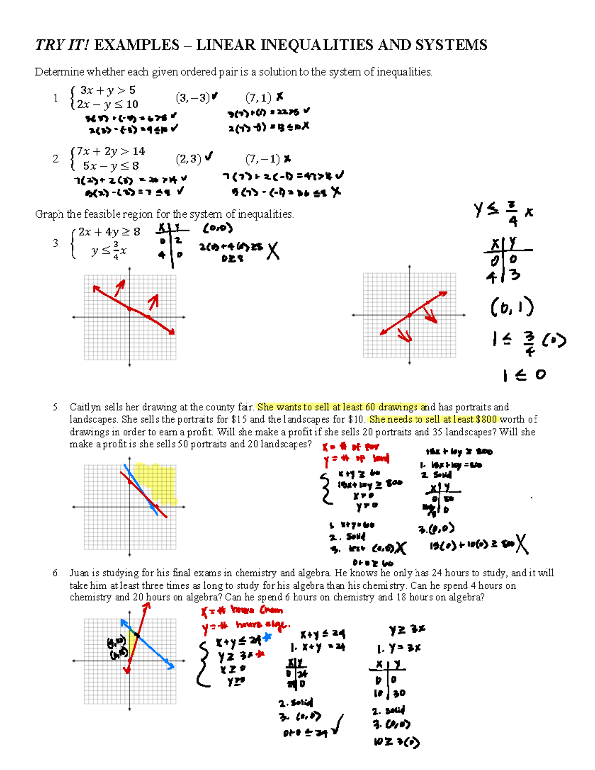 Try It 6 - Try its are homework problems that are also part of the ...