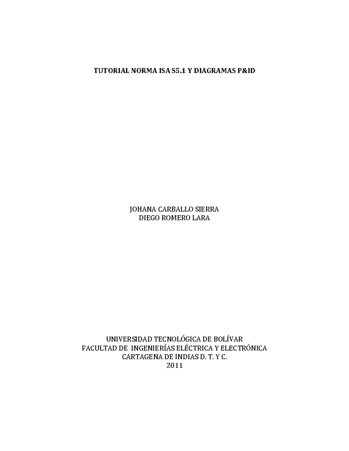 Manual PFD y P&D - Diagramas PFD - JOHANA CARBALLO SIERRA DIEGO ROMERO ...