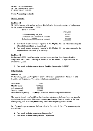 4 Stages OF Taxation - 4 STAGES OF TAXATION The exercise of taxation ...