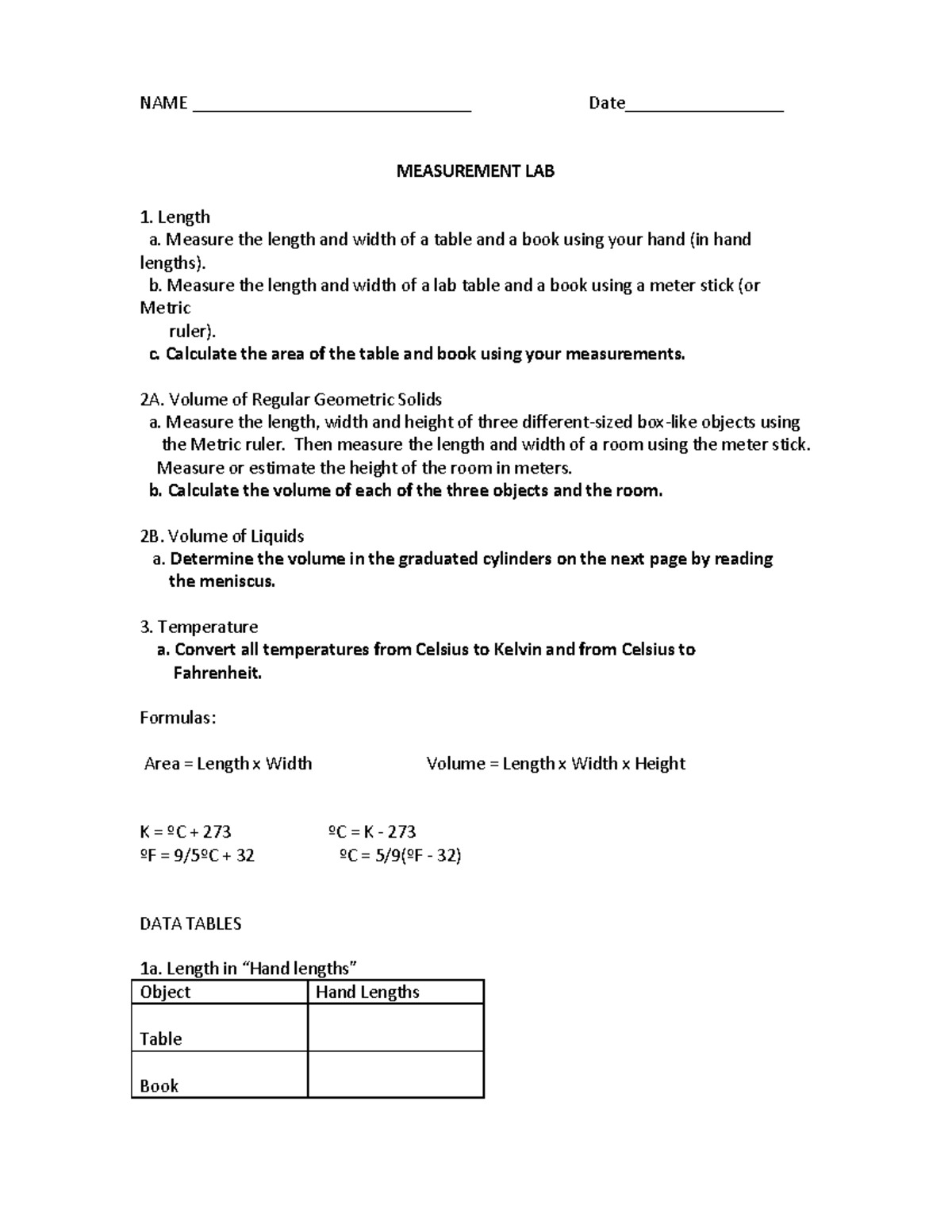Measurement+Lab - great - NAME ______________________________ Date ...
