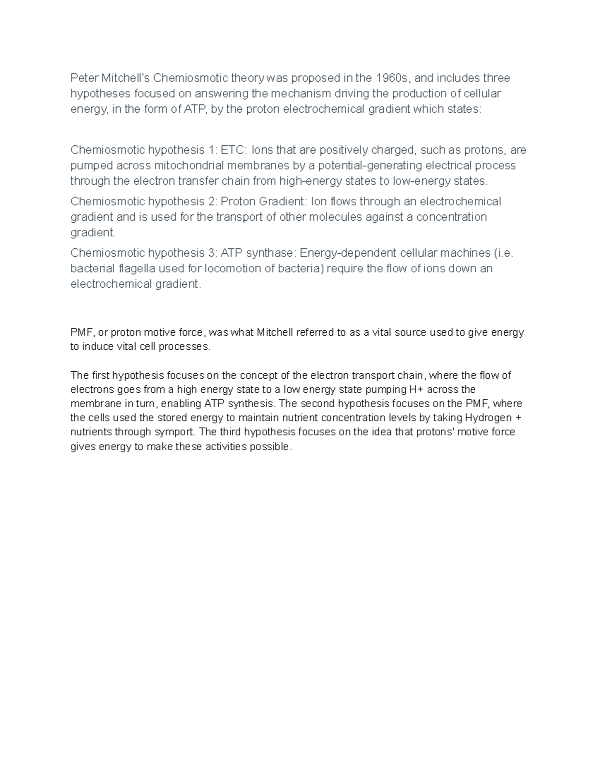 M6assignment - Assignmnets for MCELLBIx 105 module 6 - Peter Mitchell’s ...