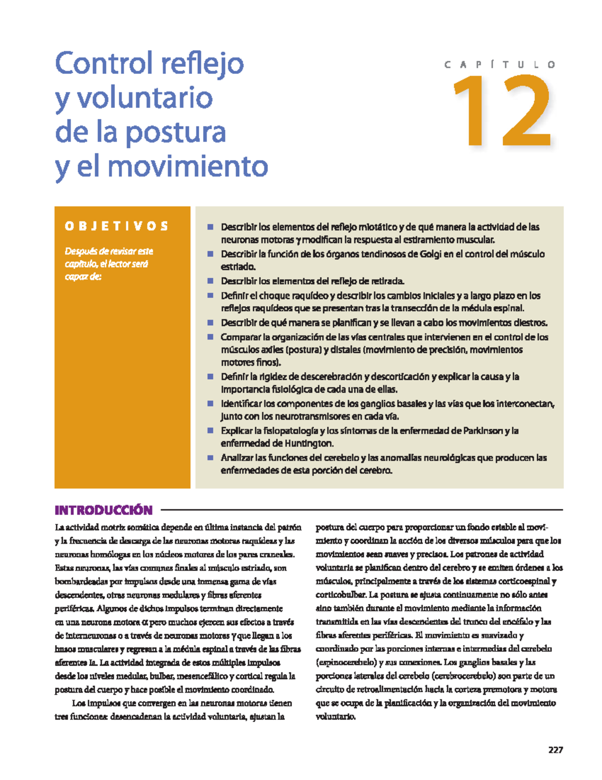 Capitulo 12 Ganong - Fisiología Medica - Studocu