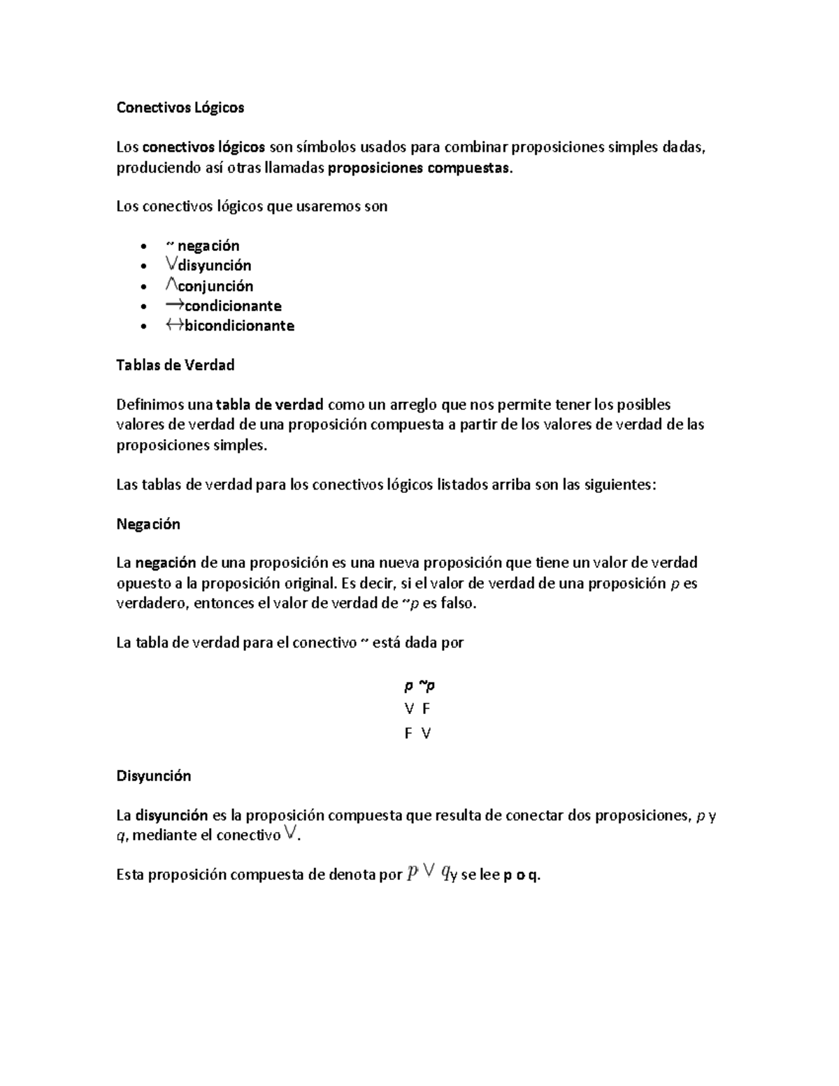 Conectivos Lógicos - conectores logicos - Conectivos Lógicos Los ...