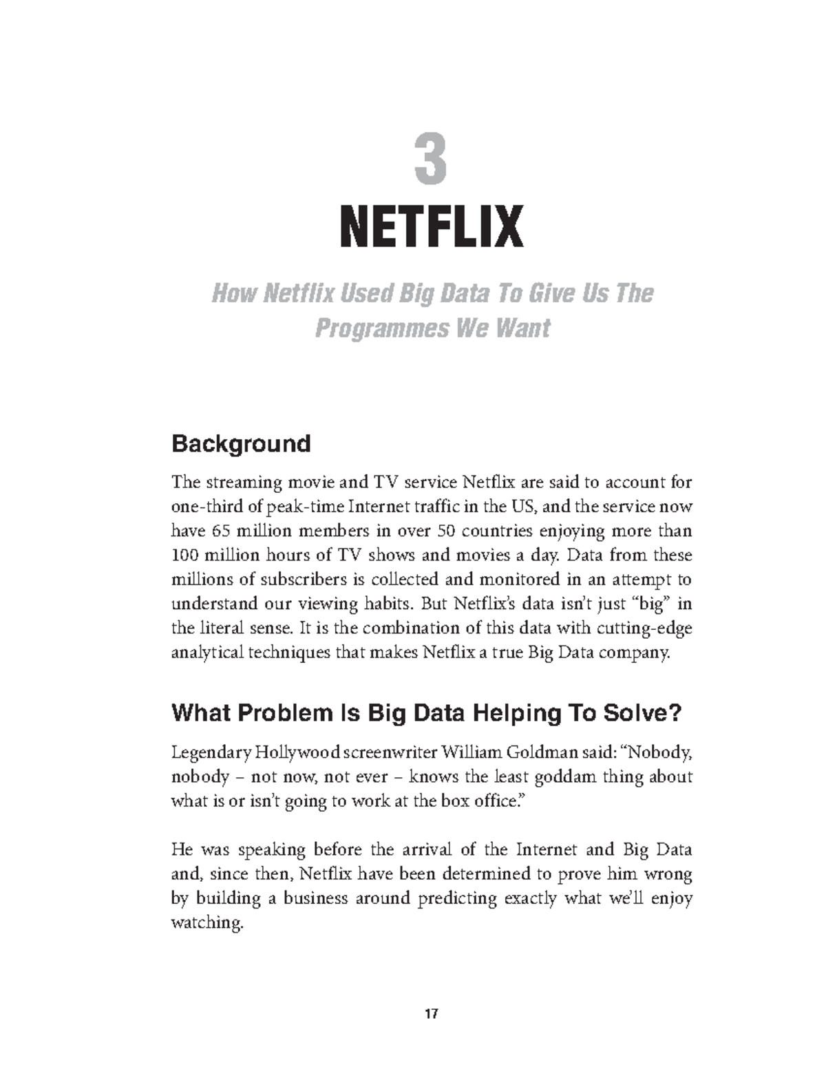 Uso del análisis de datos para el caso de Netflix - 3 NETFLIX How ...