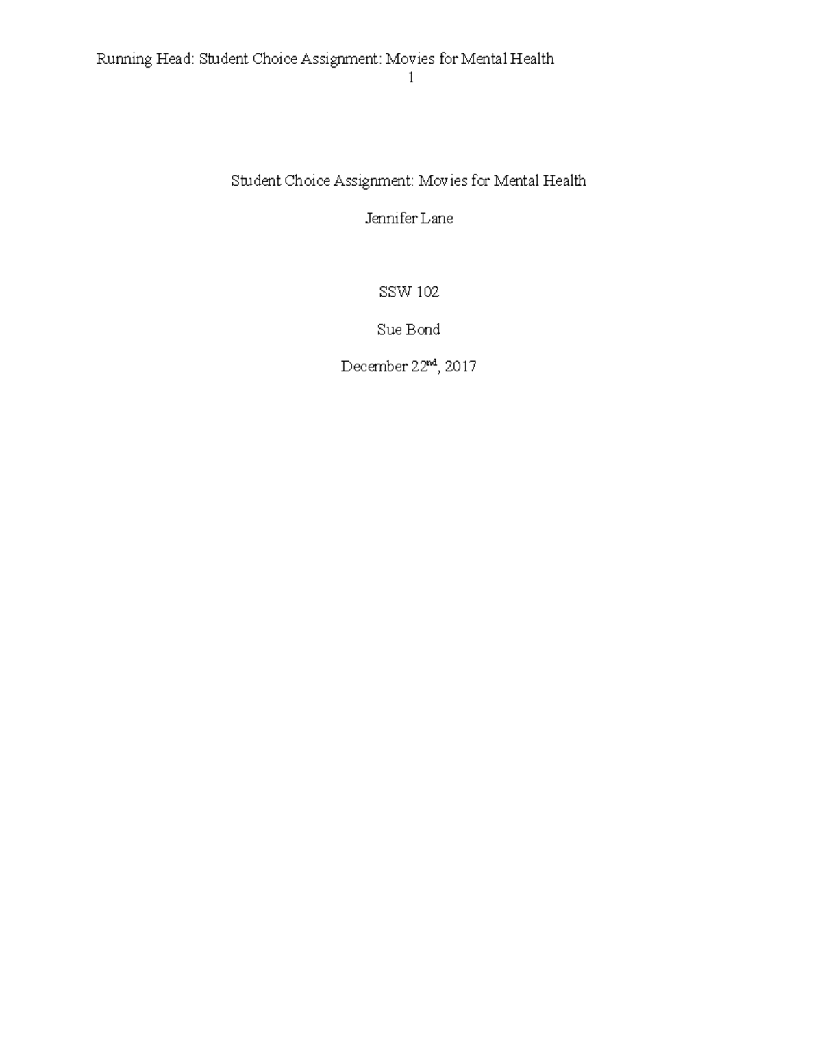 Student Choice Assignment - For me, it becomes really interesting when ...